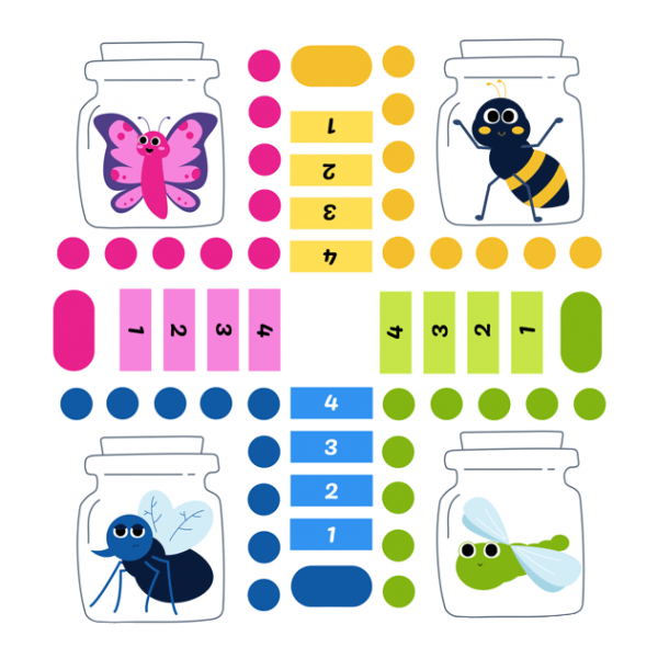 Le jeu des petits insectes - Grandeur Nature